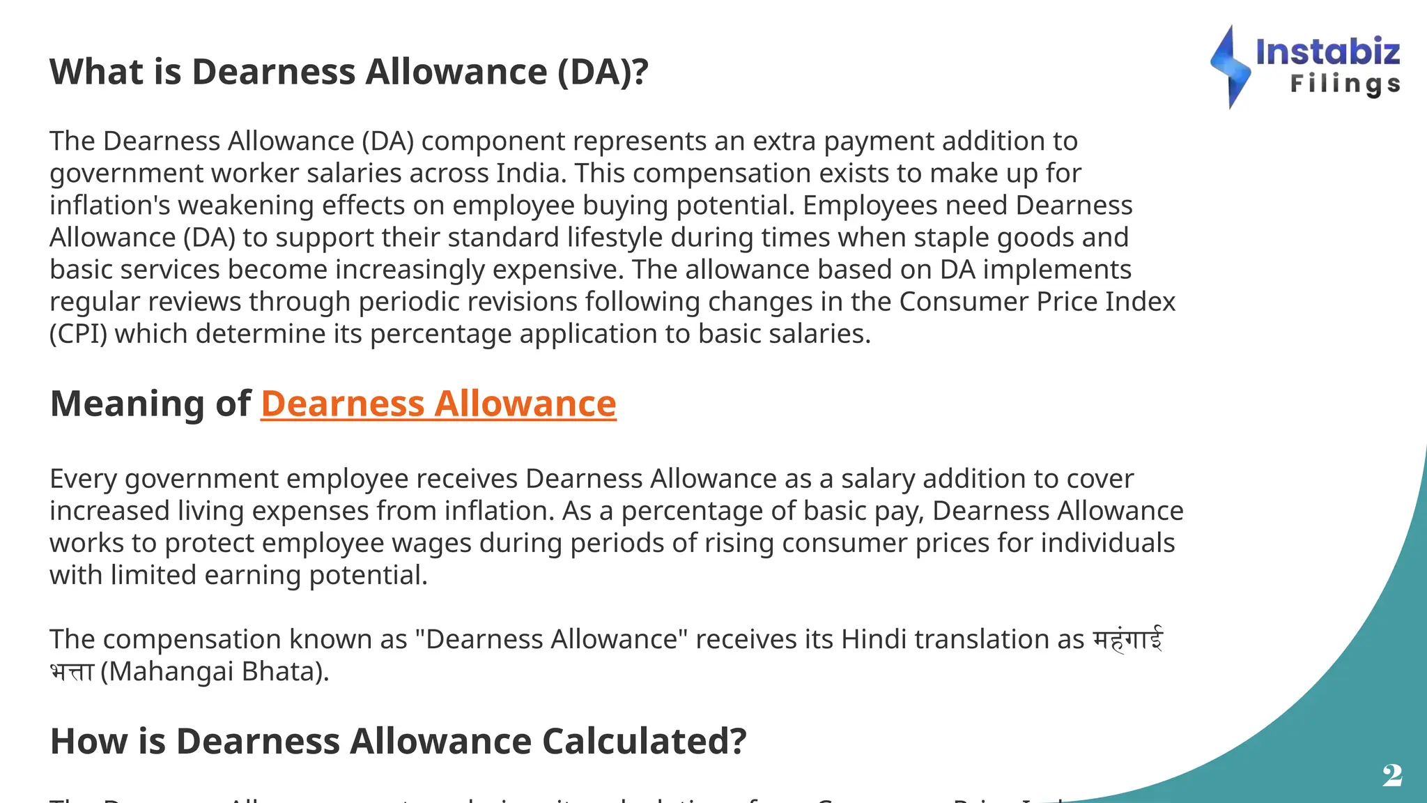 Understanding Dearness Allowance: A Simple Guide | PPT