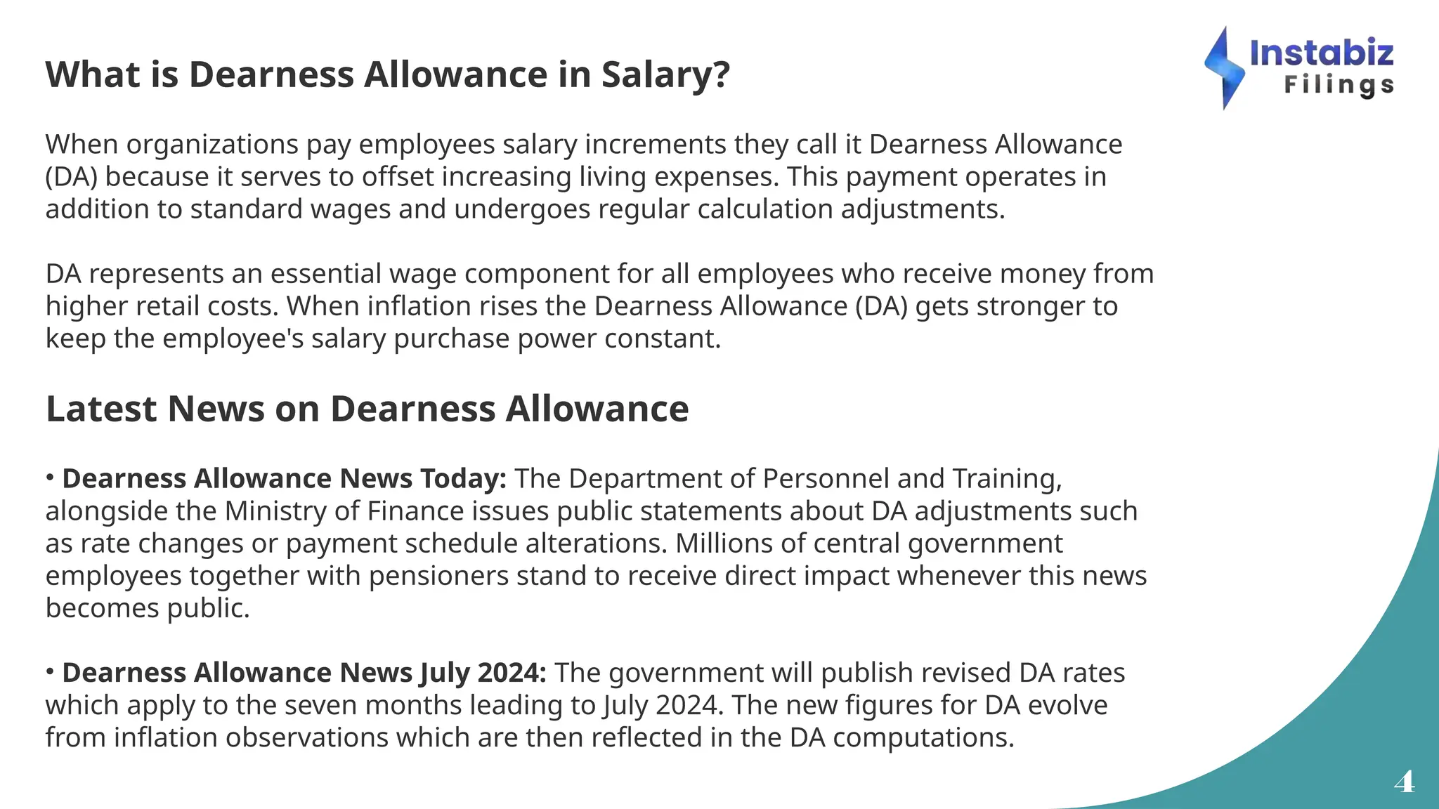 Understanding Dearness Allowance: A Simple Guide | PPT