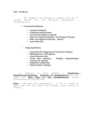 Dear students(2nd review) | PDF