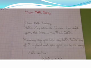 Dear tooth fairy | PDF