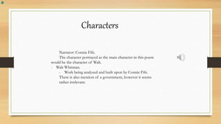 Keegan S: "Dear Walt" | PPTX