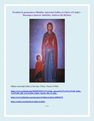 Deasupra tuturor iubirilor, iubirea lui Hristos | PDF