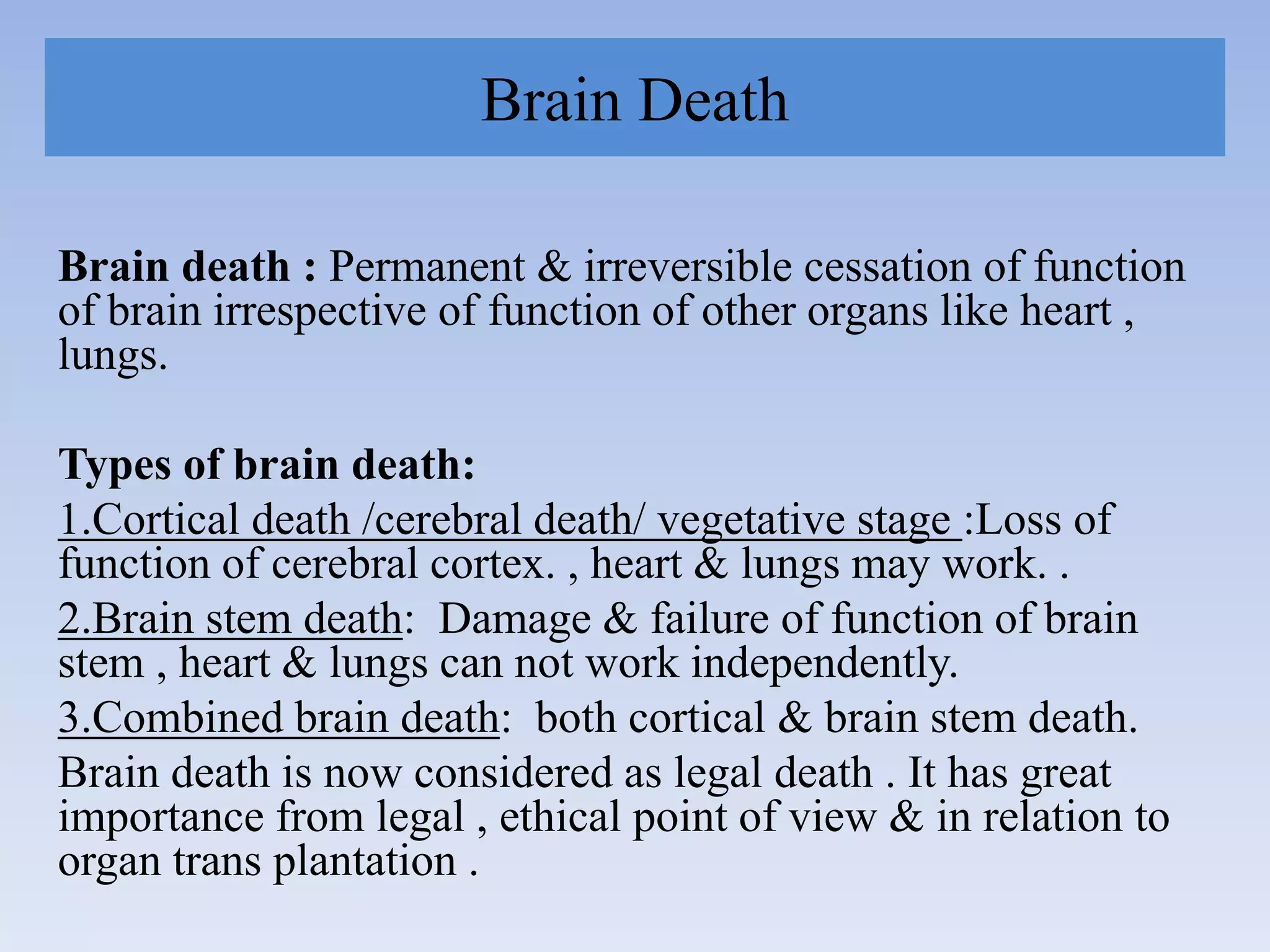 Death in Forensic Medicine | PDF