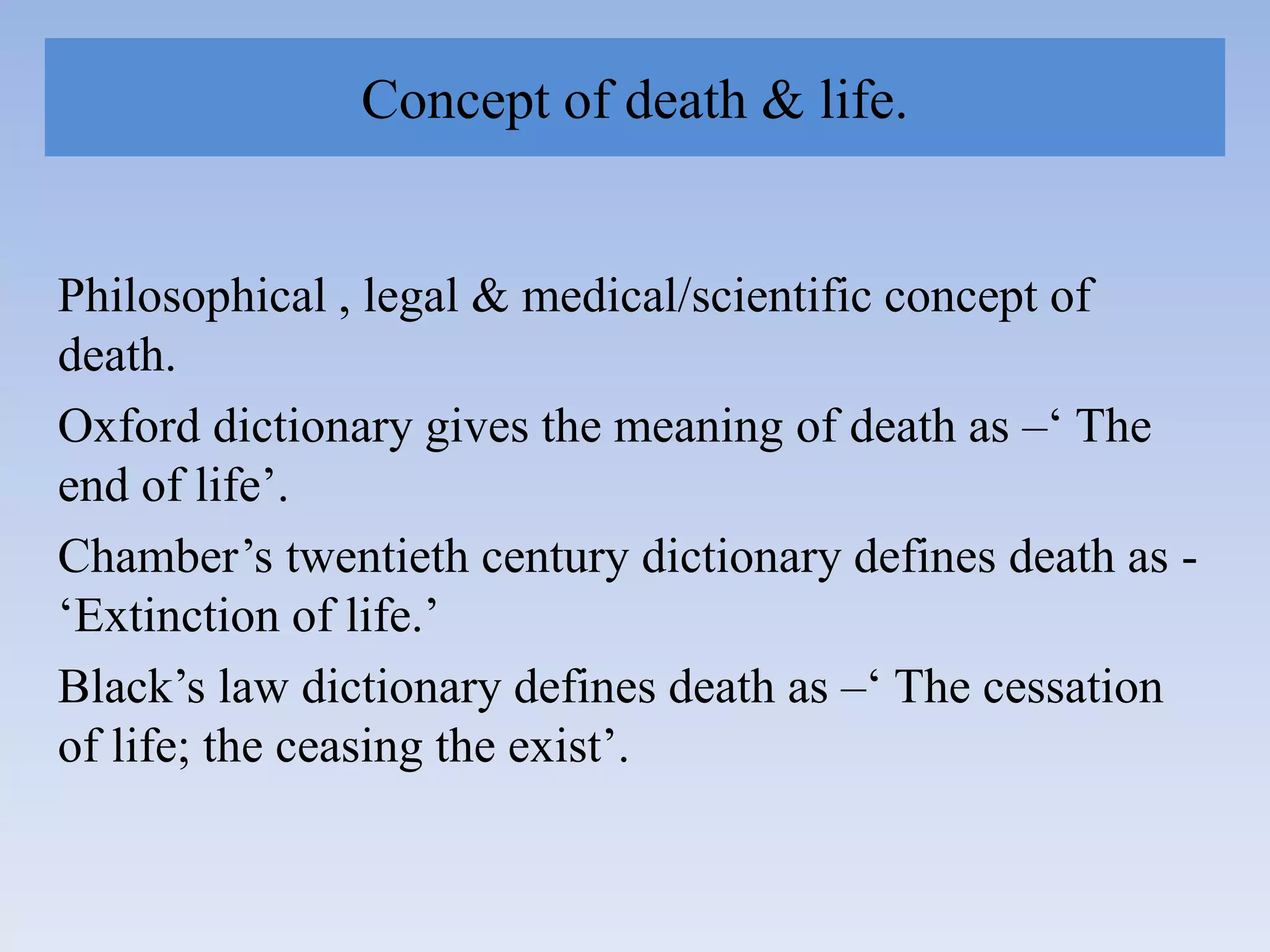 Death in Forensic Medicine | PDF