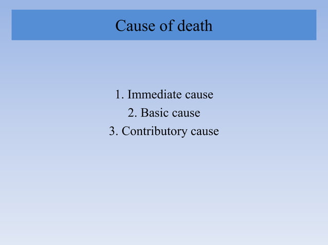 Death in Forensic Medicine | PDF
