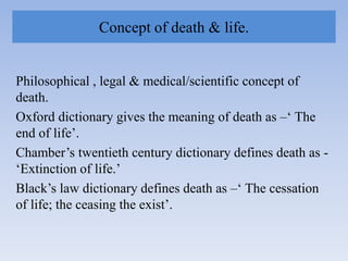 Death in Forensic Medicine | PDF