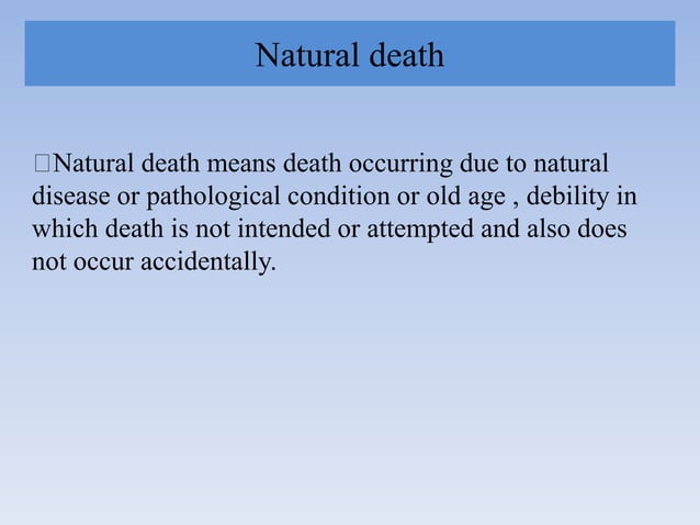 Death in Forensic Medicine | PDF