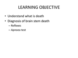 Death forensics dept | PPTX