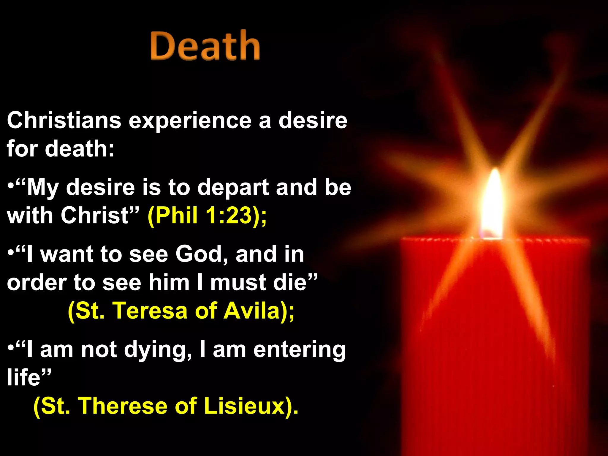 Death, Judgment & Resurrection 2016-2017 | PPT