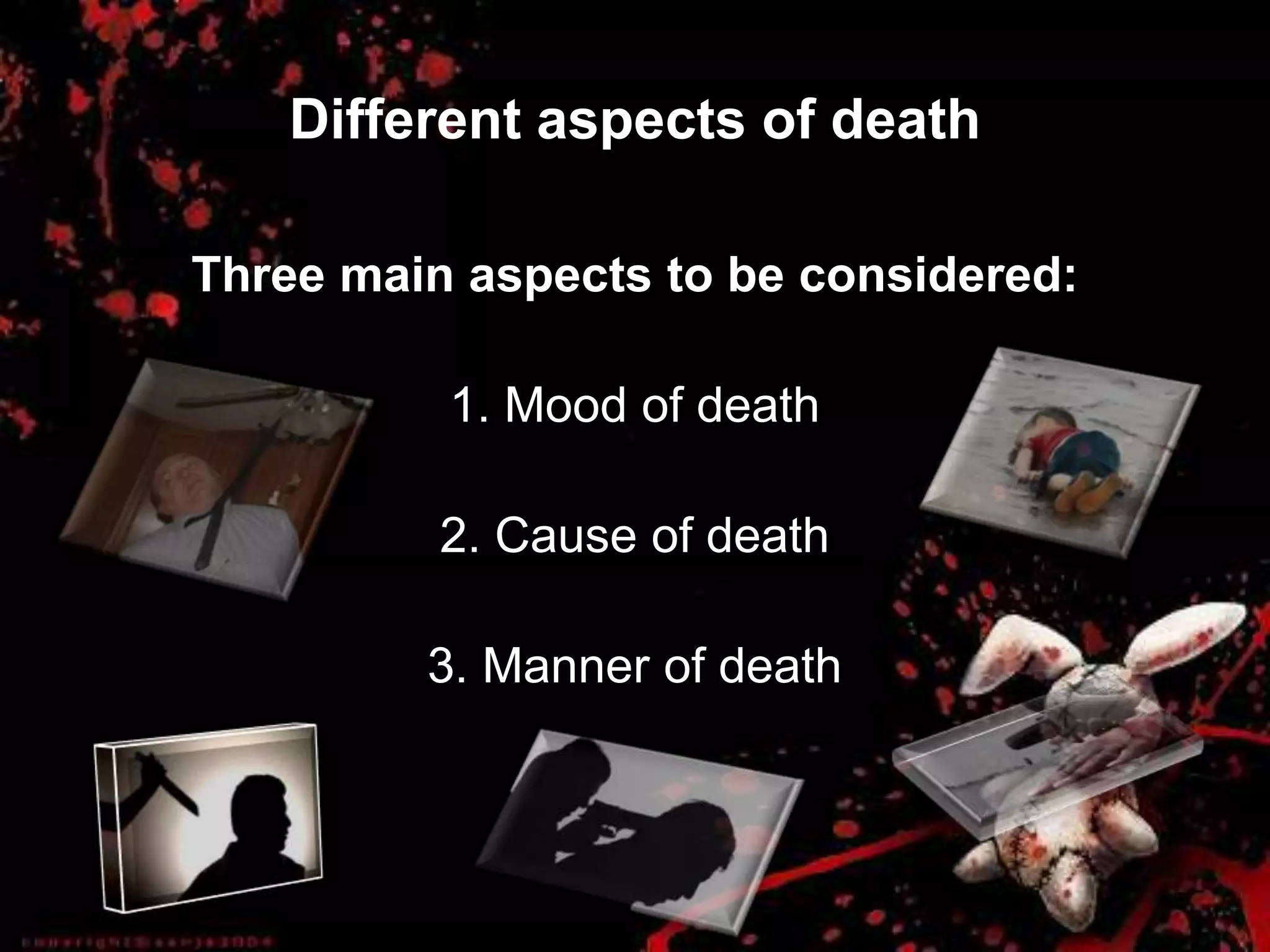 Mode of death | PPTX