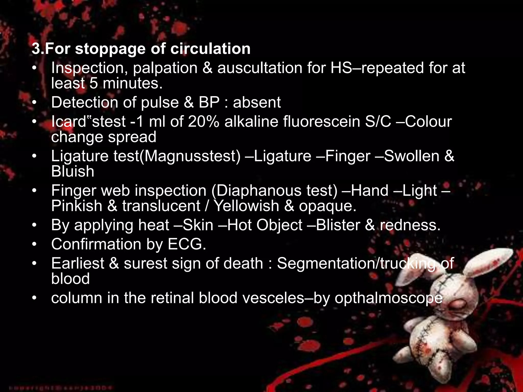 Mode of death | PPTX