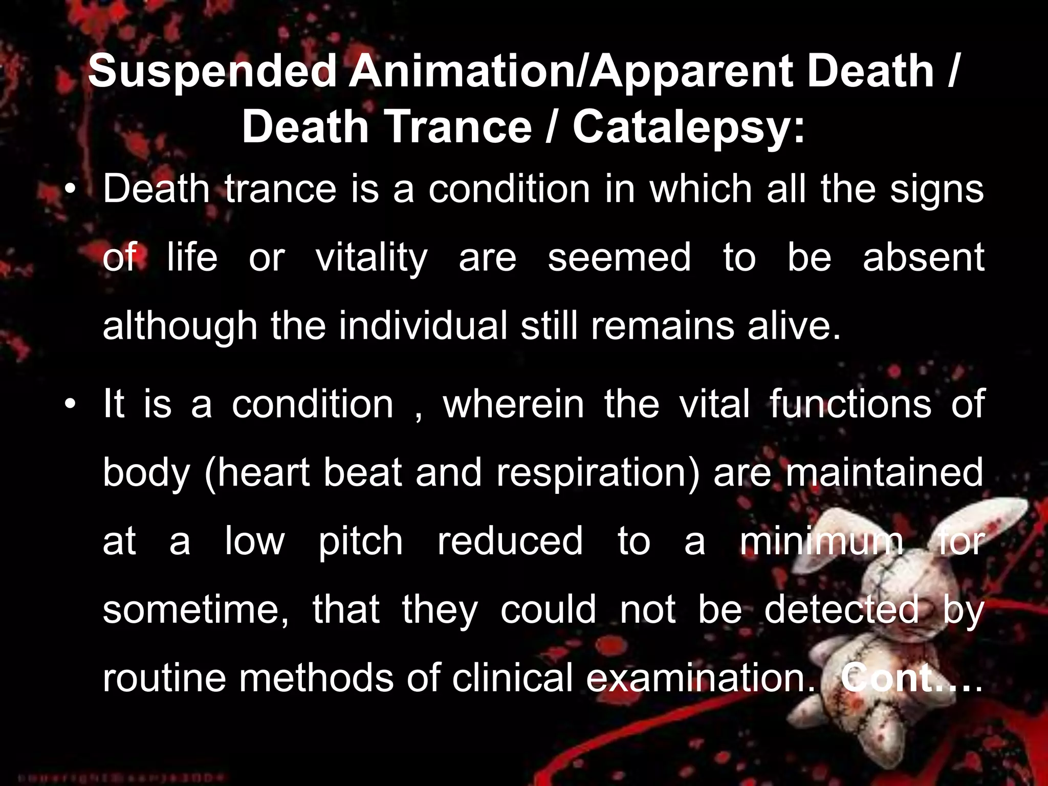 Mode of death | PPTX