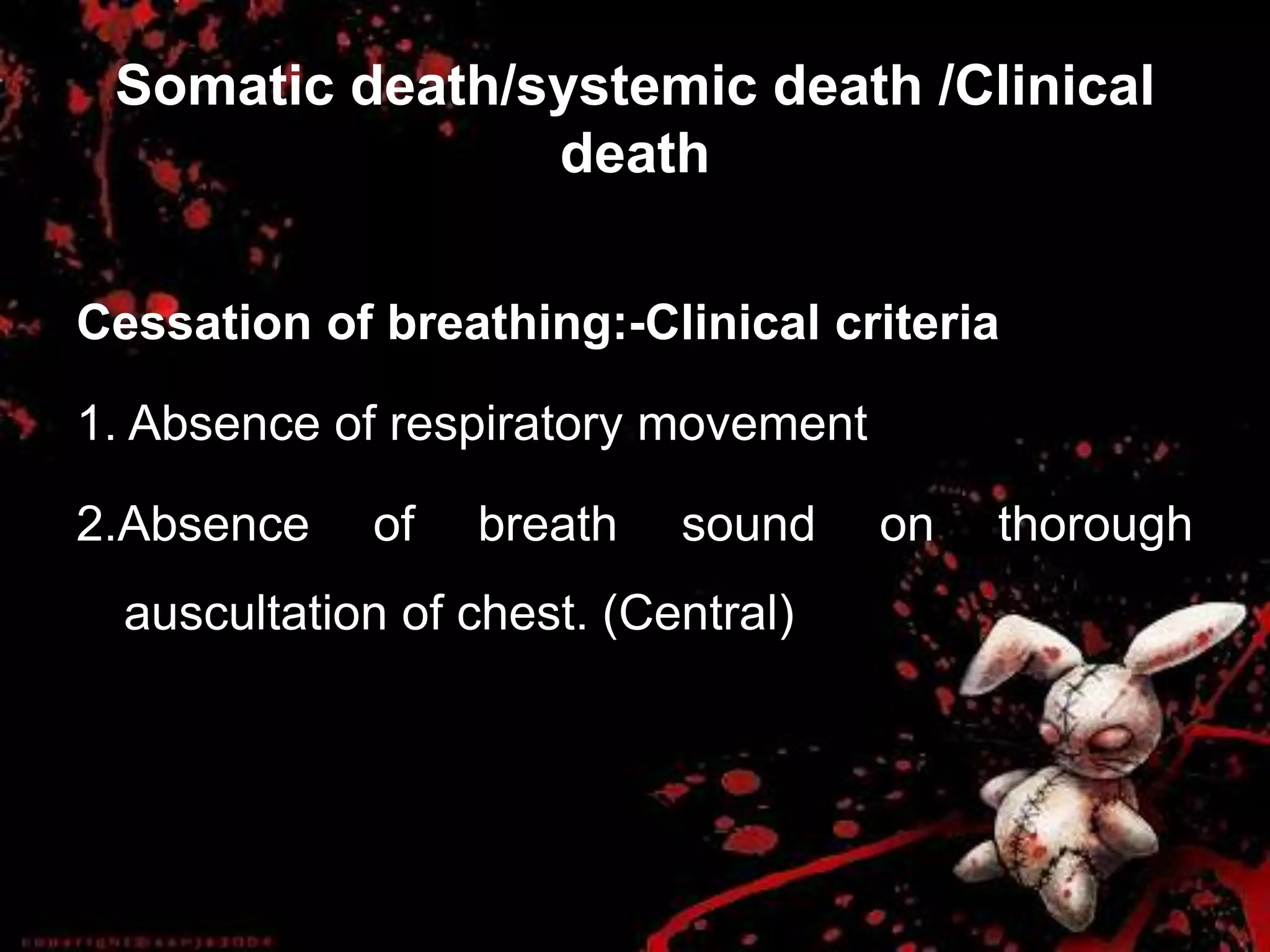 Mode of death | PPTX