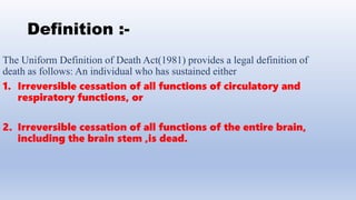 Death.pptx | Lung and Respiratory Health | Diseases and Conditions