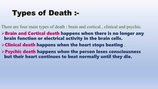 Death.pptx | Lung and Respiratory Health | Diseases and Conditions