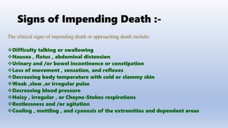 Death.pptx | Lung and Respiratory Health | Diseases and Conditions