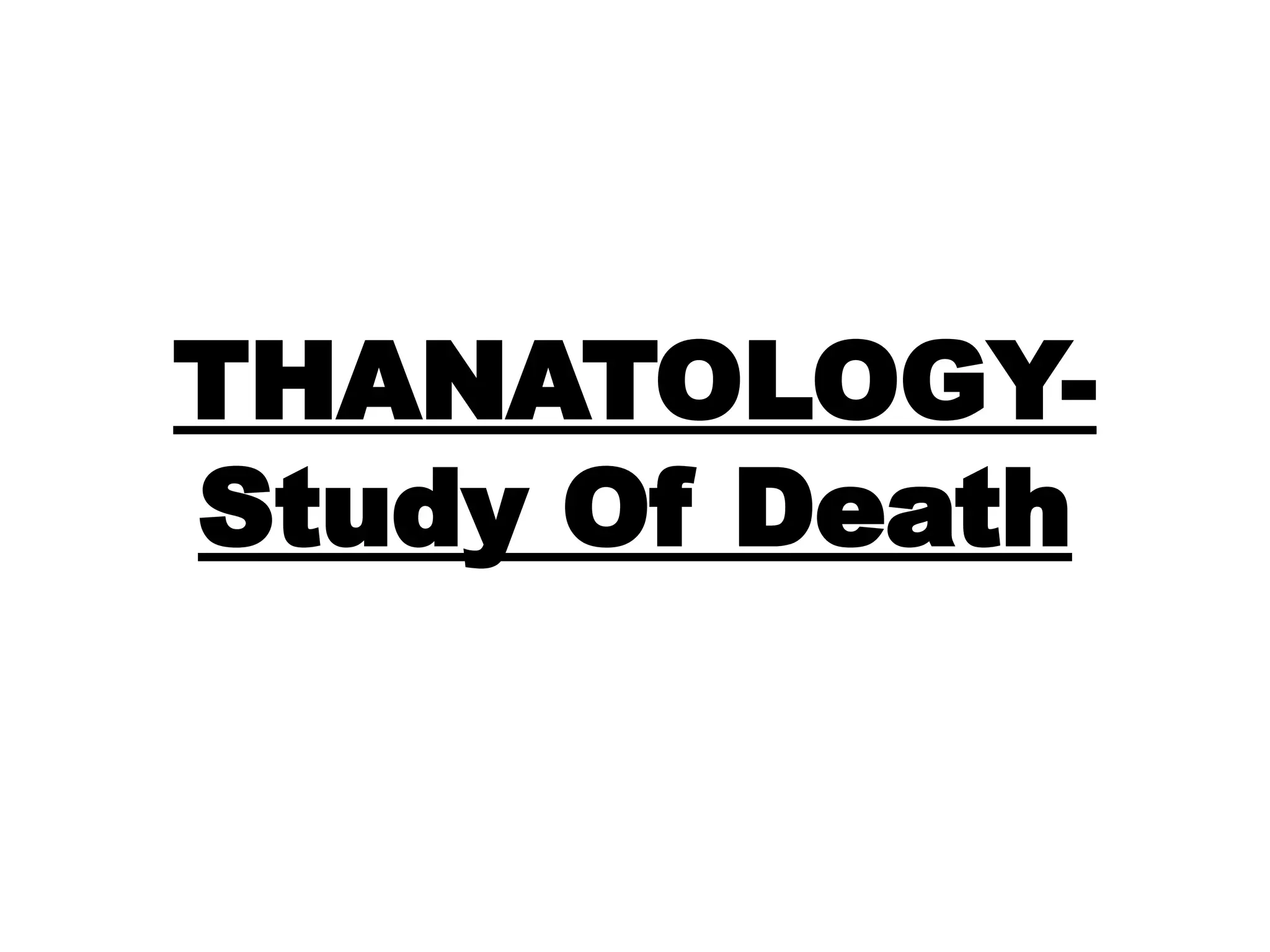Death and changes after death in forensic medicine | PPTX