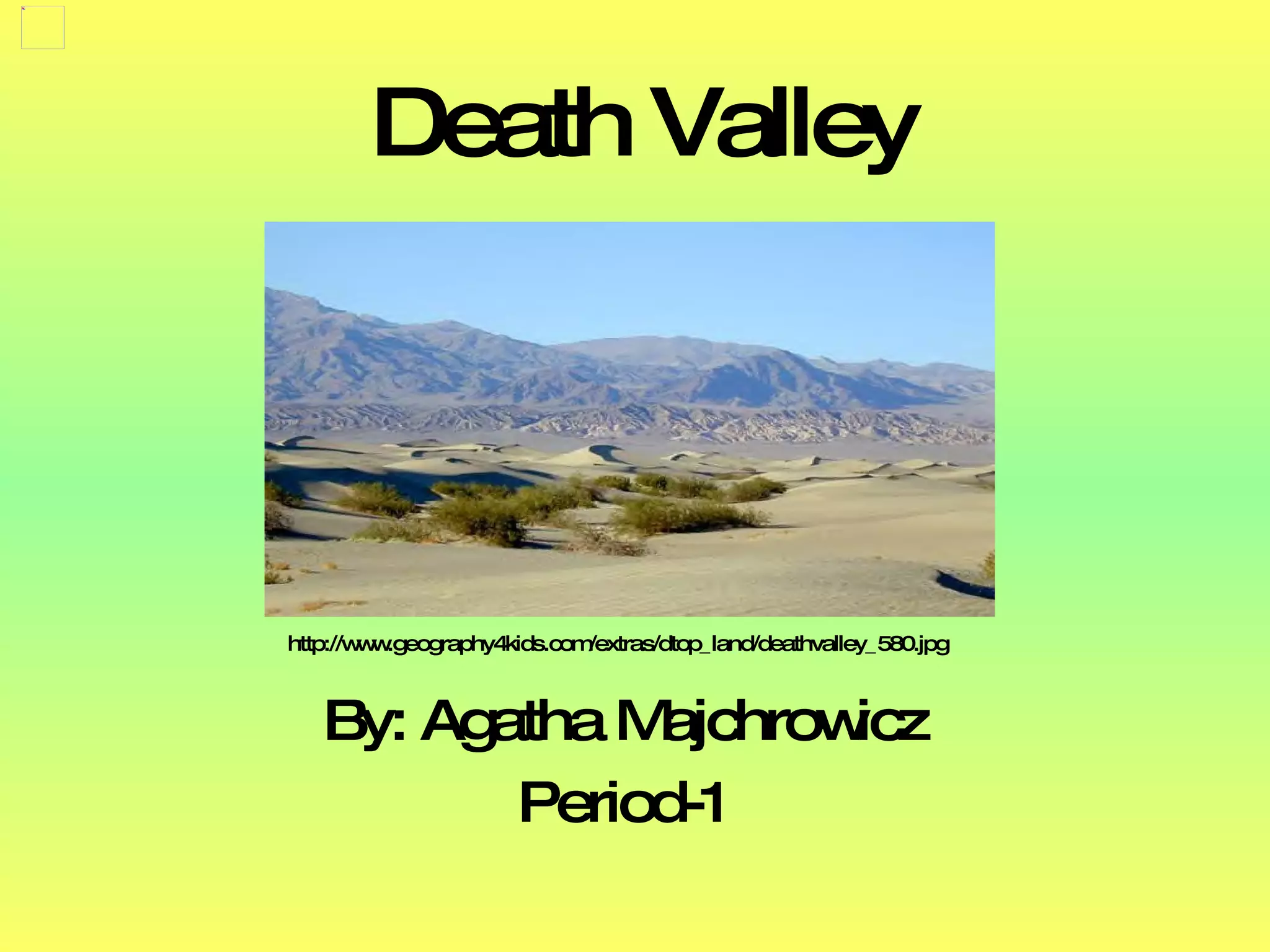 Death Valley | PPT