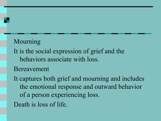 Death and dying | PPTX