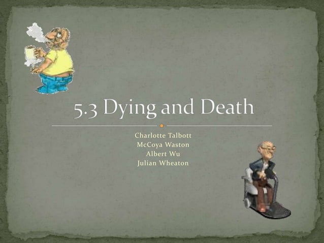 Death and dying | PPT