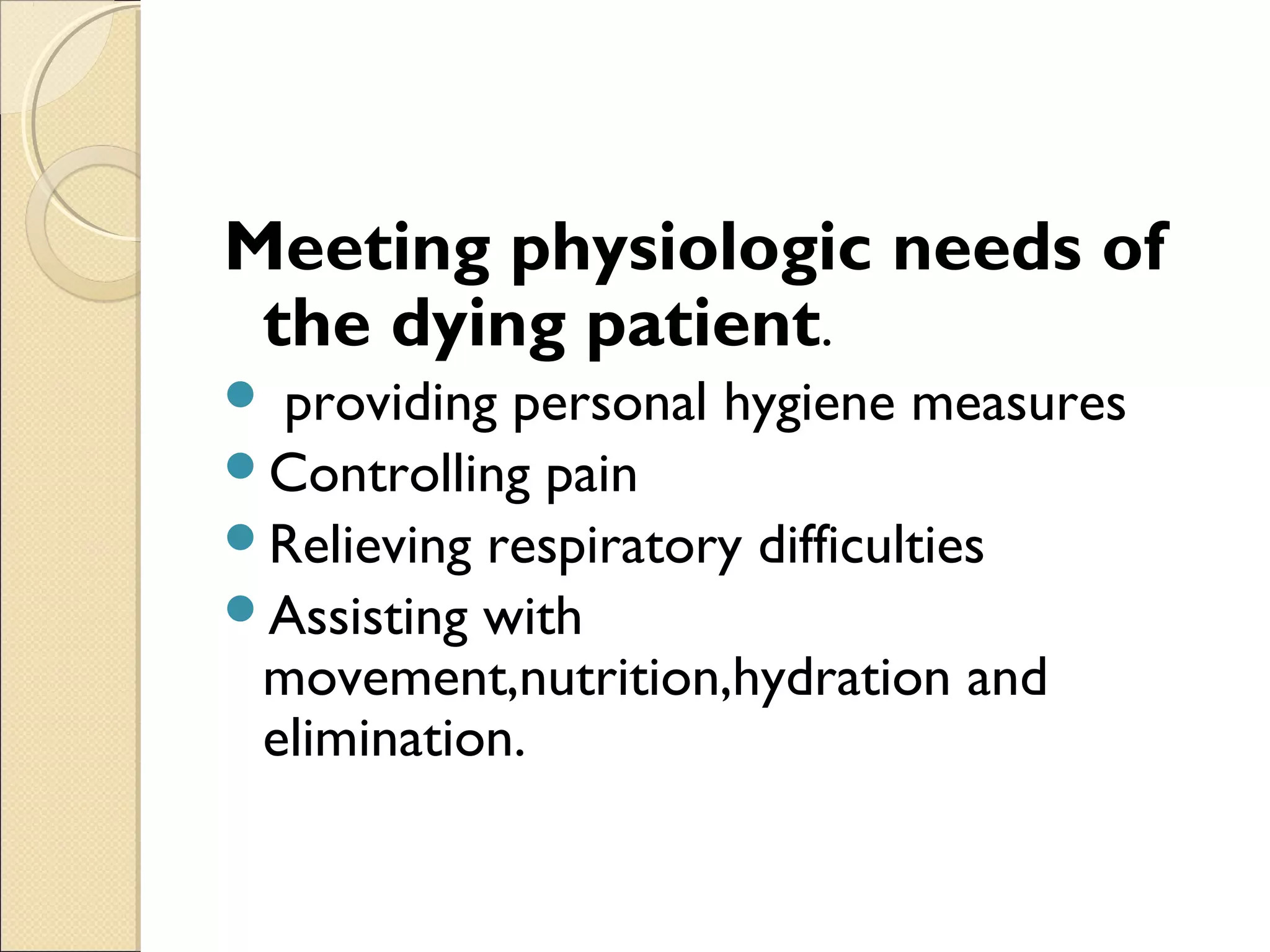 Death and dying | PPT