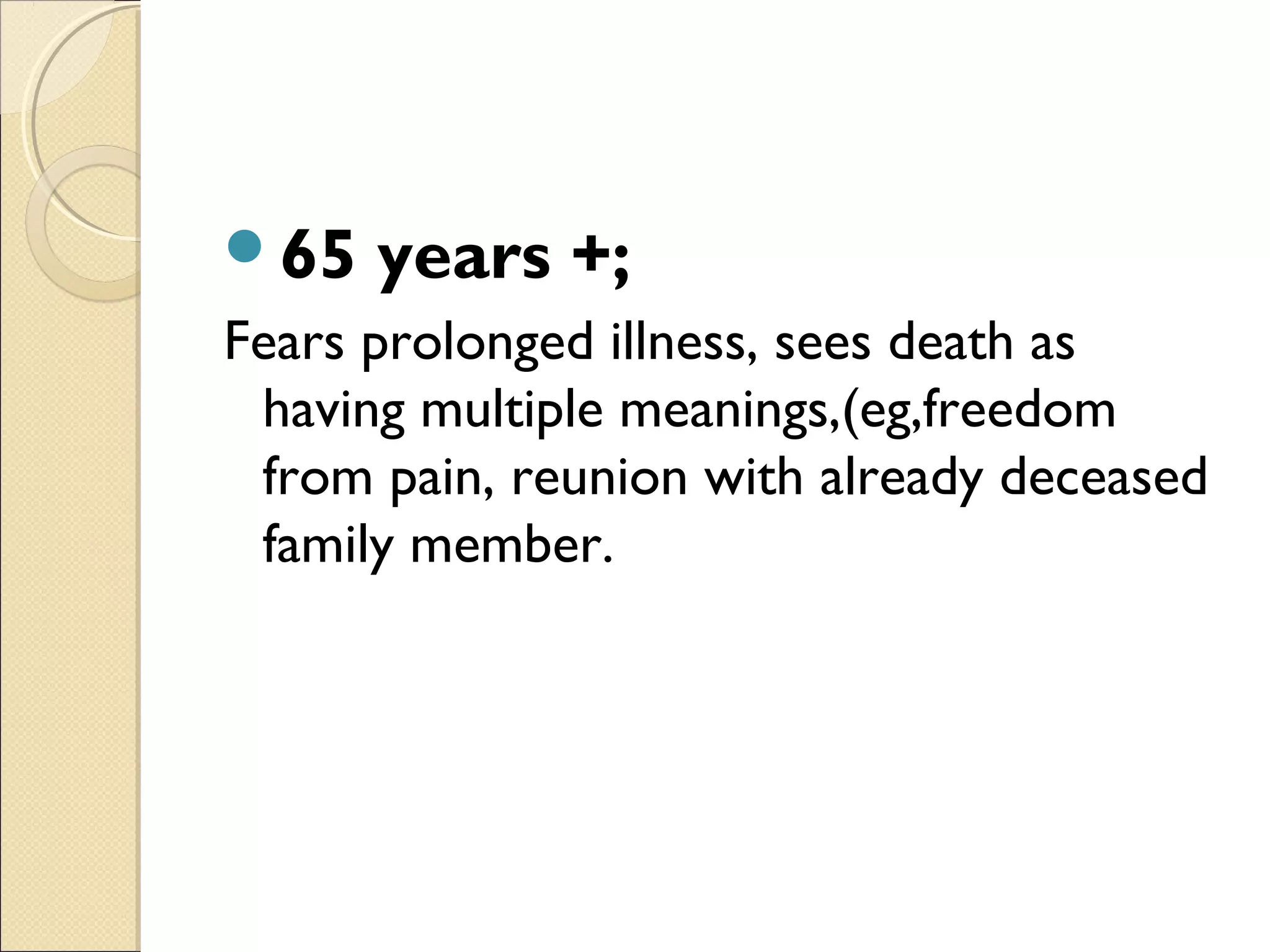 Death and dying | PPT