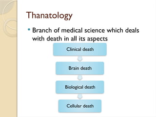 Death and its changes, Forensic Medicine | PPTX
