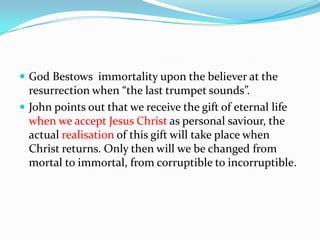 Biblical Concepts: Death and Resurrection | PPTX