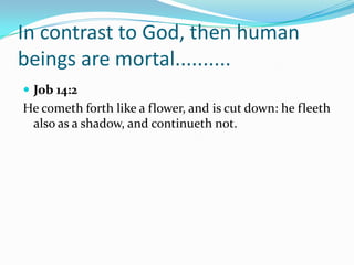 Biblical Concepts: Death and Resurrection | PPTX