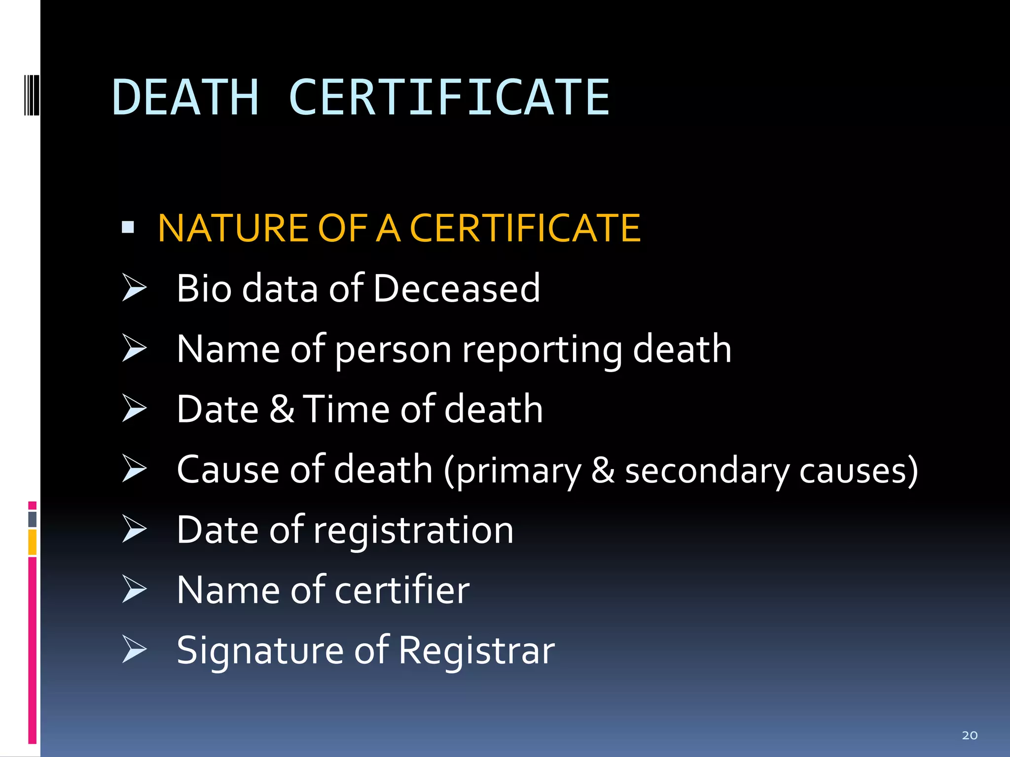 Death and signs of death | PPTX
