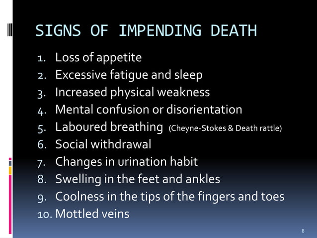 Death and signs of death | PPTX | Death, Injury, or Military Conflict ...