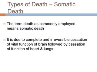 DEATH AND TYPES.ppt