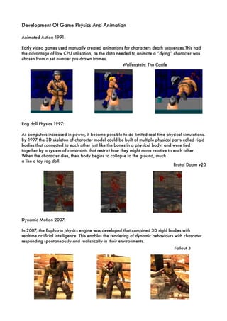 Death animations pdf | PDF