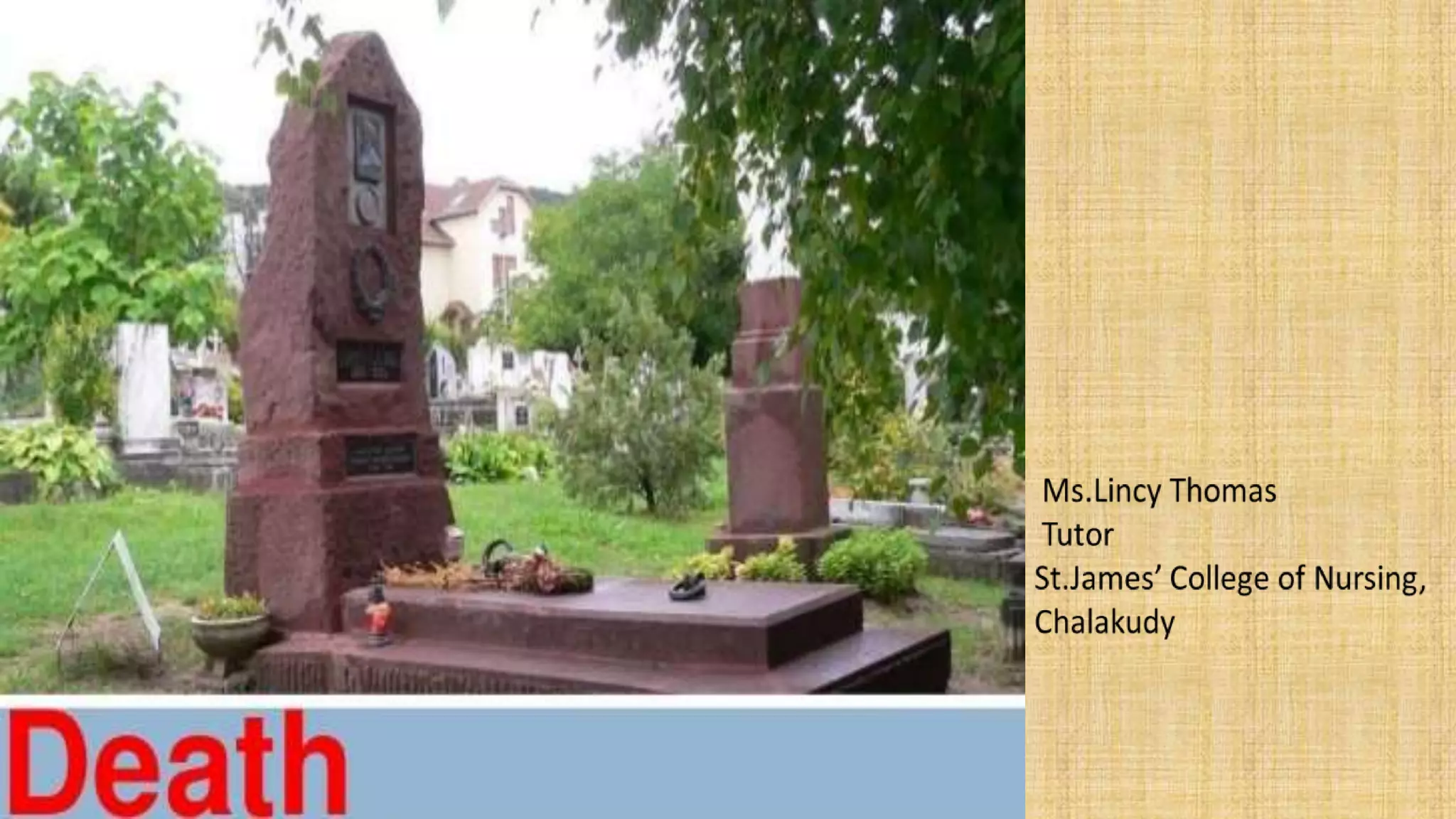 Death & Care of dead body | PPTX