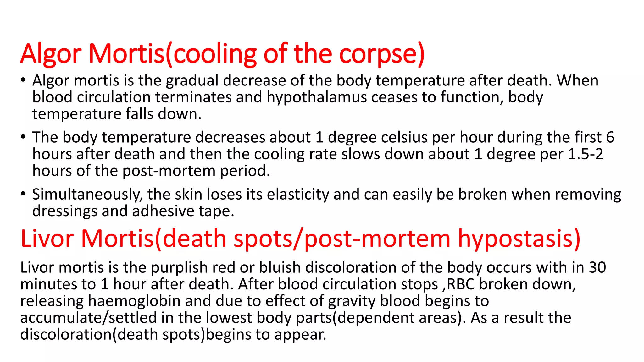 Death & Care of dead body | PPTX