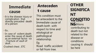 Death certificate | PPTX