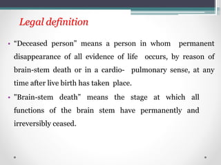 Death certificate | PPTX