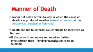 how to write a deathcertificate of forensic.pptx