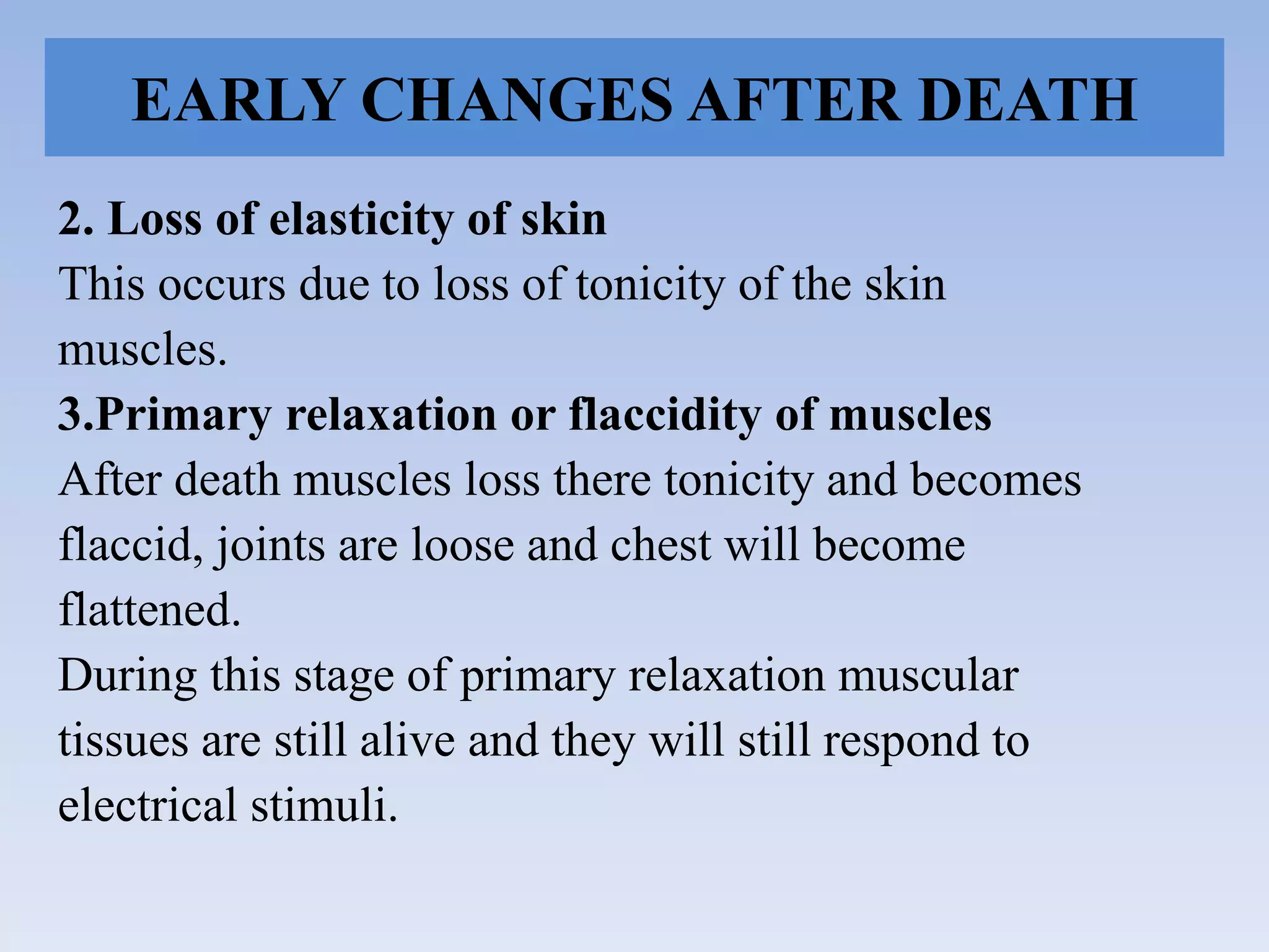 Death & changes after death | PDF