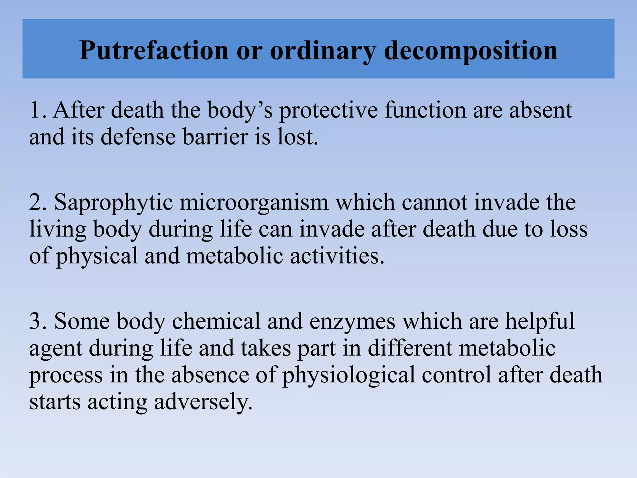 Death & changes after death | PDF