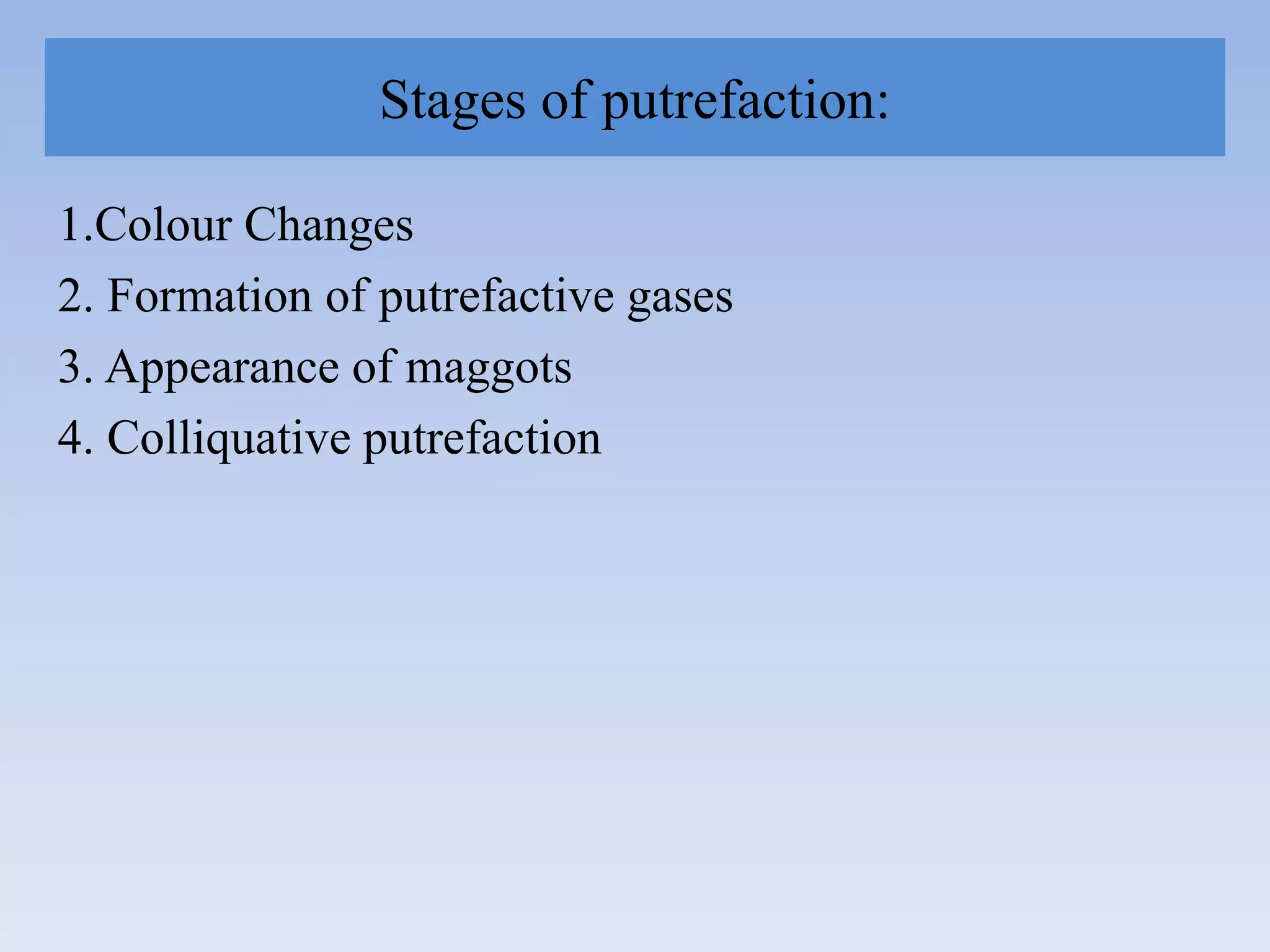Death & changes after death | PDF