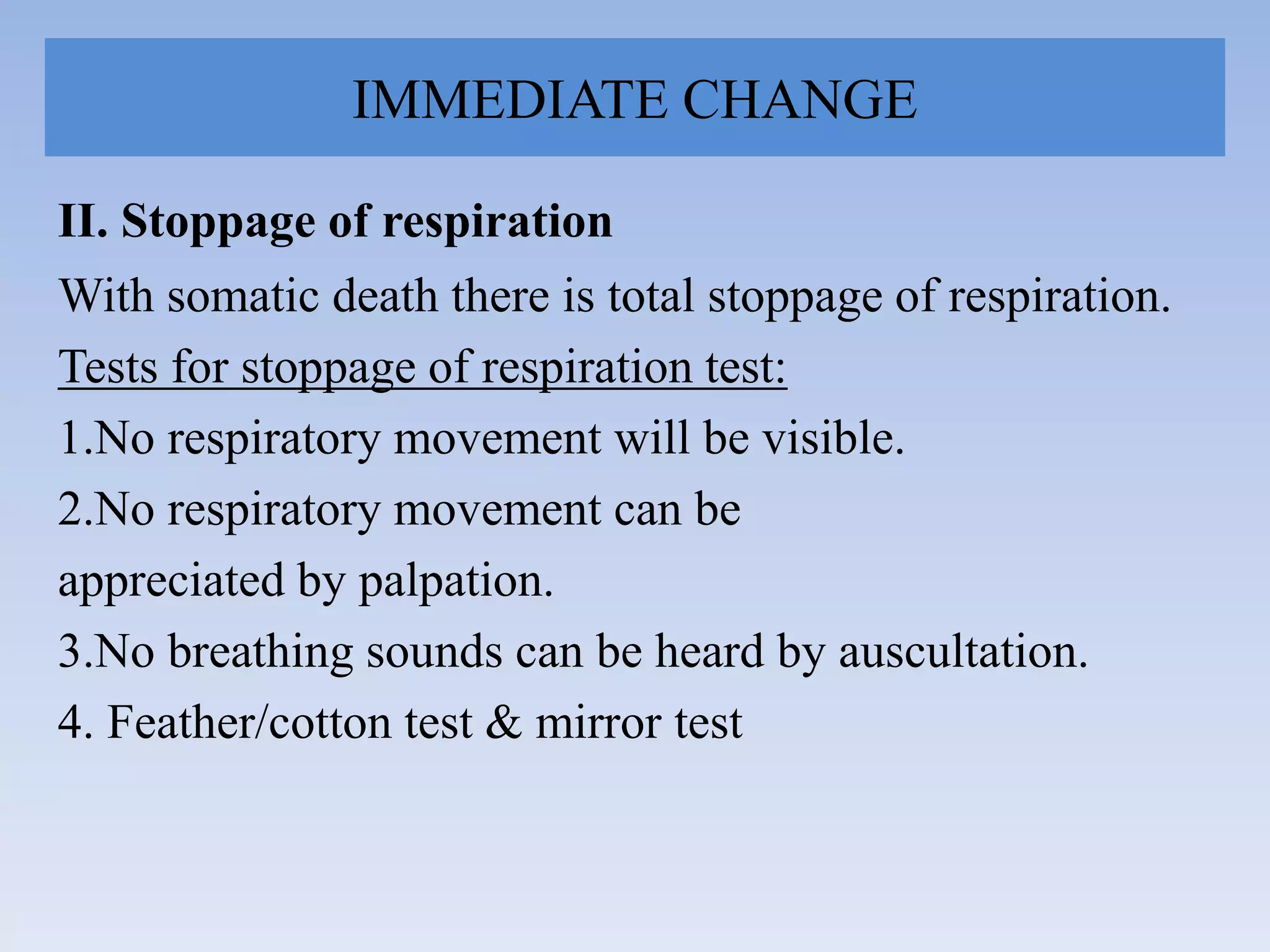 Death & changes after death | PDF