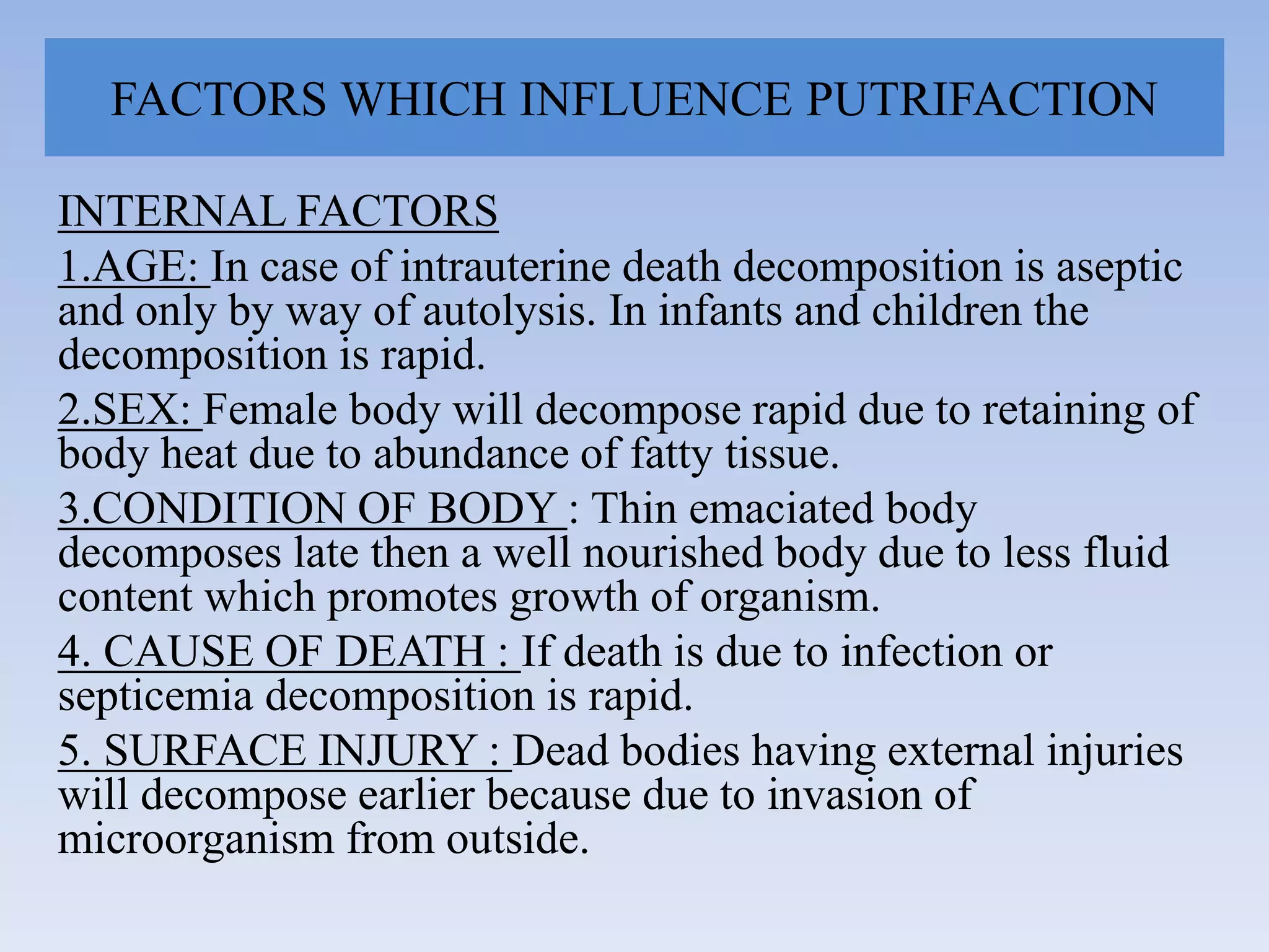Death & changes after death | PDF