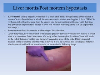 Death & changes after death | PDF | Eye and Vision Conditions ...