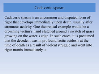 Death & changes after death | PDF | Eye and Vision Conditions ...