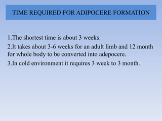 Death & changes after death | PDF