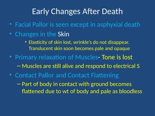 Death & Changes after Death, Post-mortem Interval.pptx