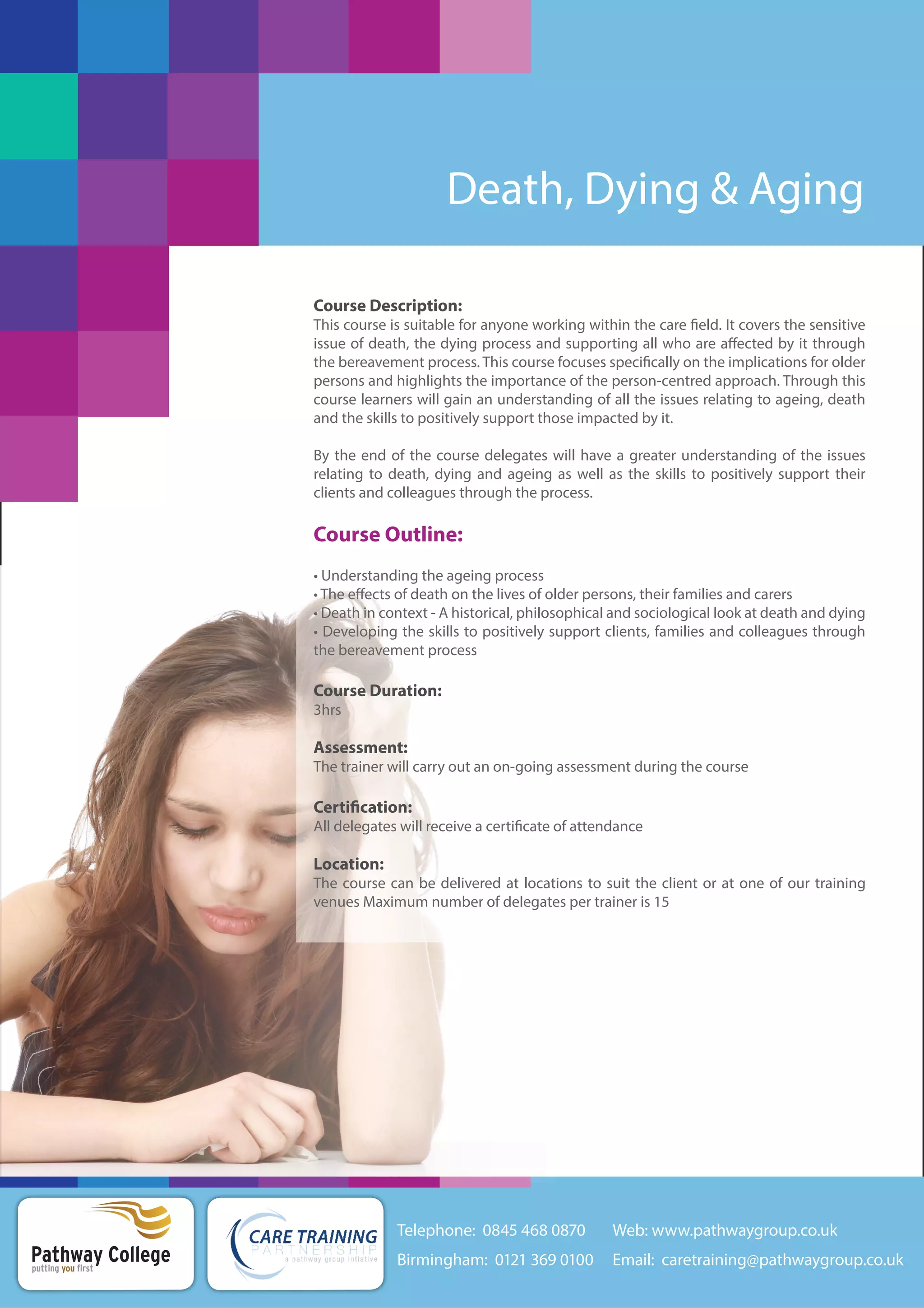 Dealing with Death, Dying & Aging Training Courses | PDF