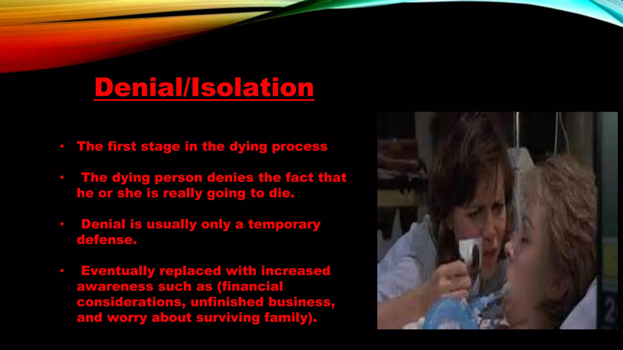 Death, dying and the grieving process | PPTX