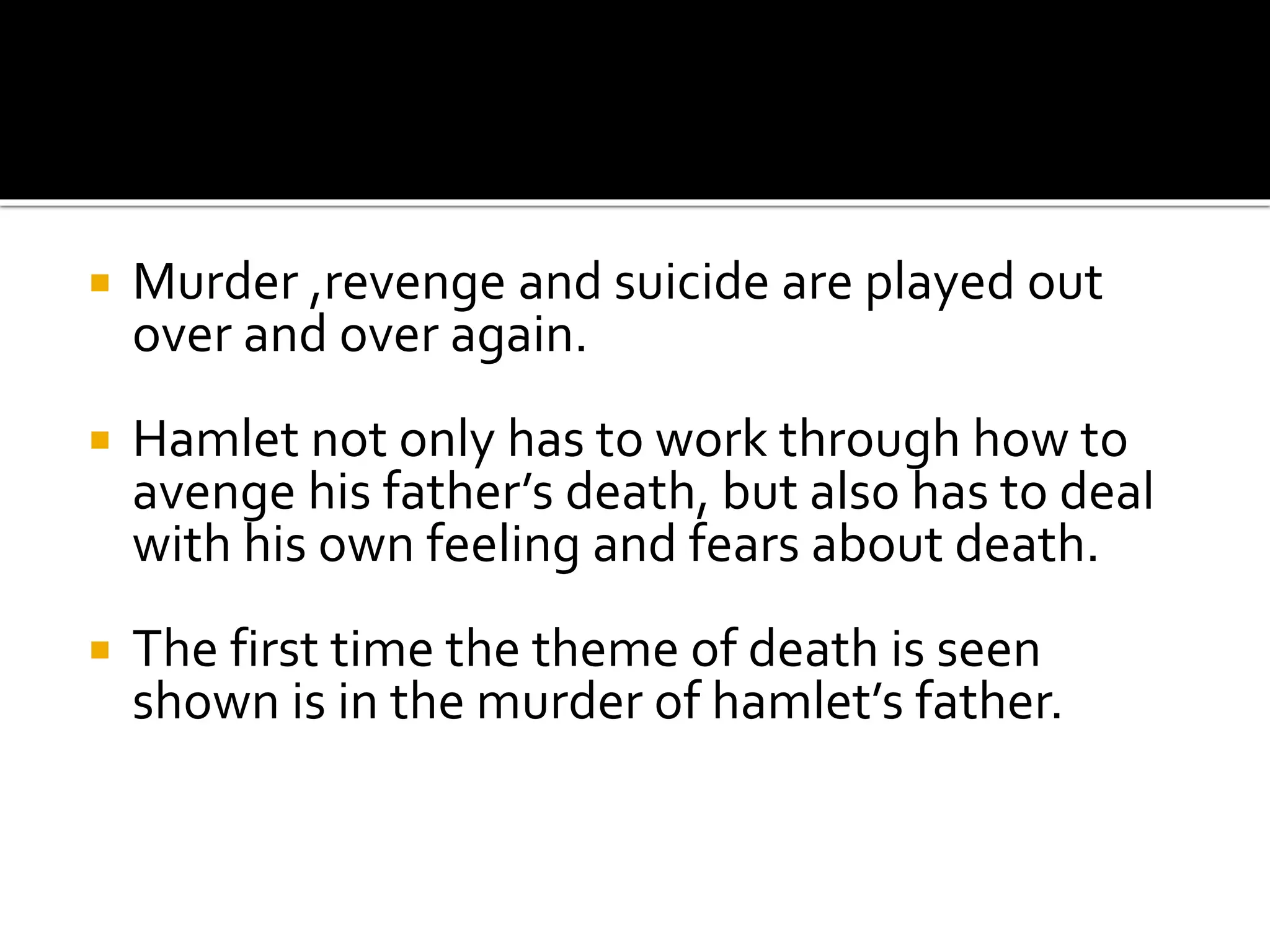 Death in hamlet Paper -01 | PPTX